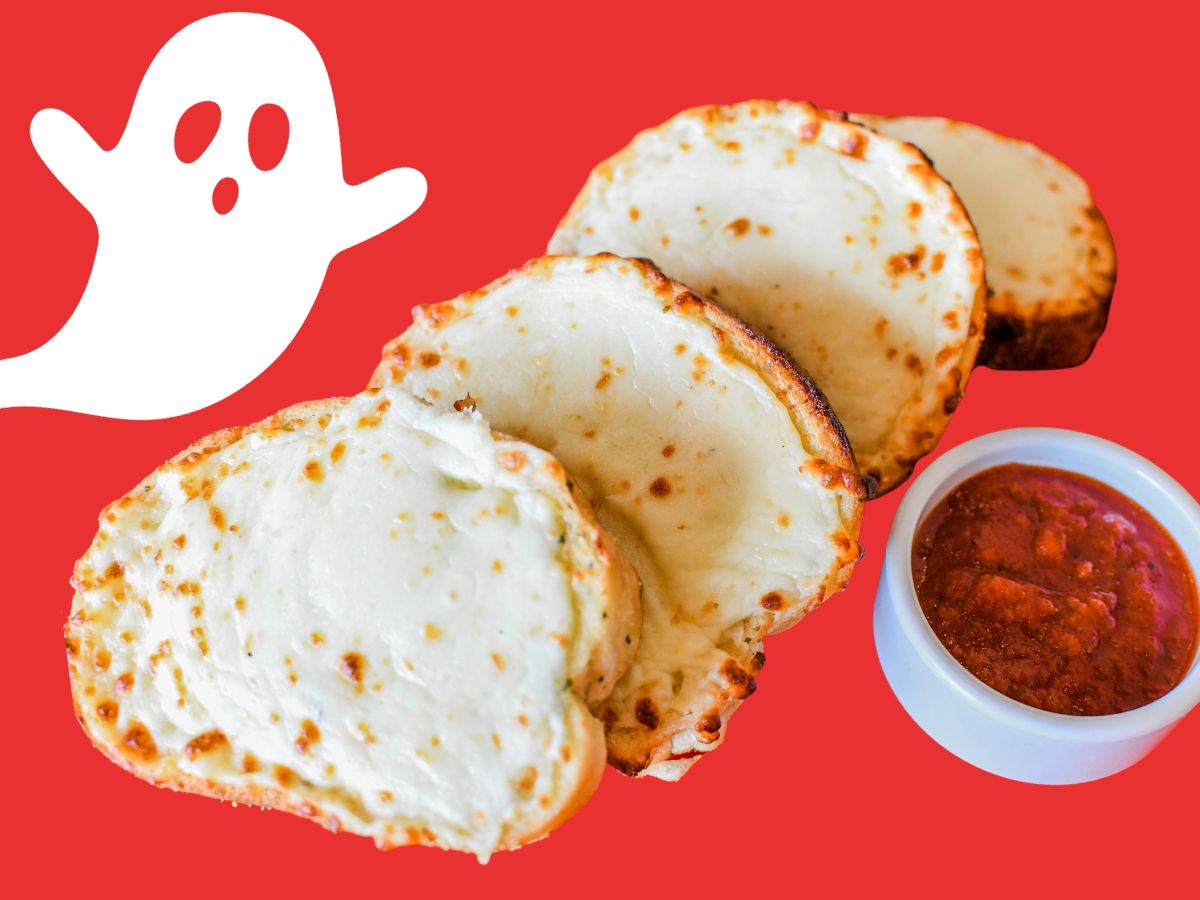 Red's Savoy Pizza - Spooky Good Deal… $4 Ghost Toast!